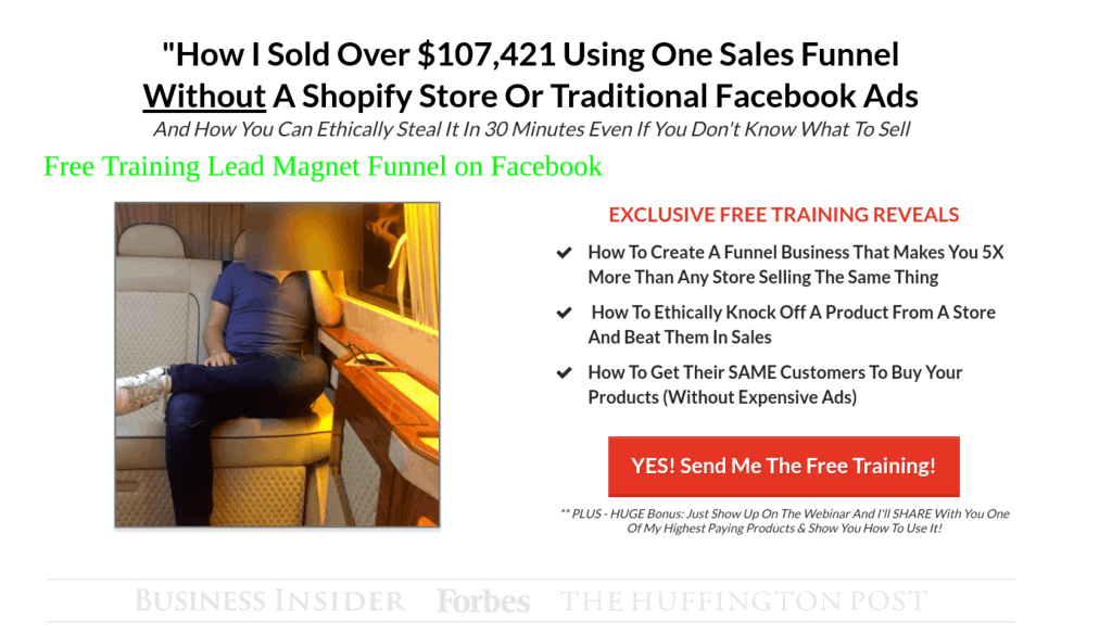 The Facebook Profile Funnel: Free Social Media Sales Funnel Template
