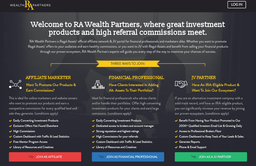 Best Gold Affiliate Programs (Ranked & Reviewed)