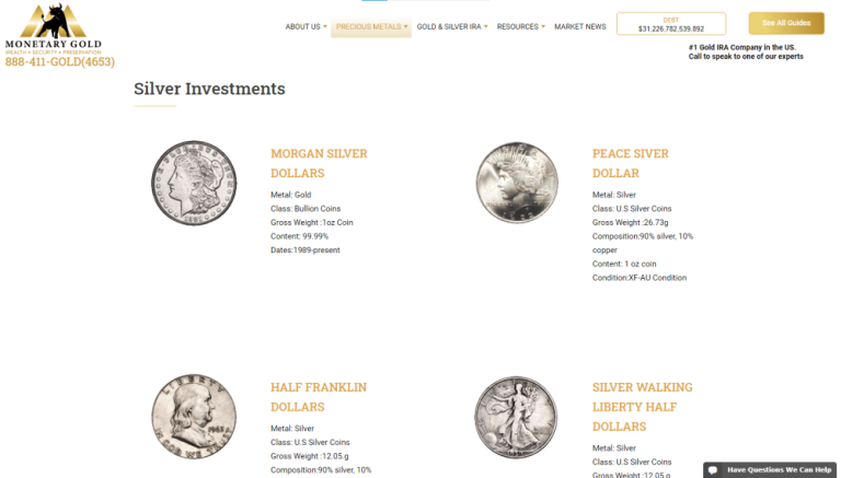 Monetary Gold Review 2024: Gold IRAs, Fees, Security