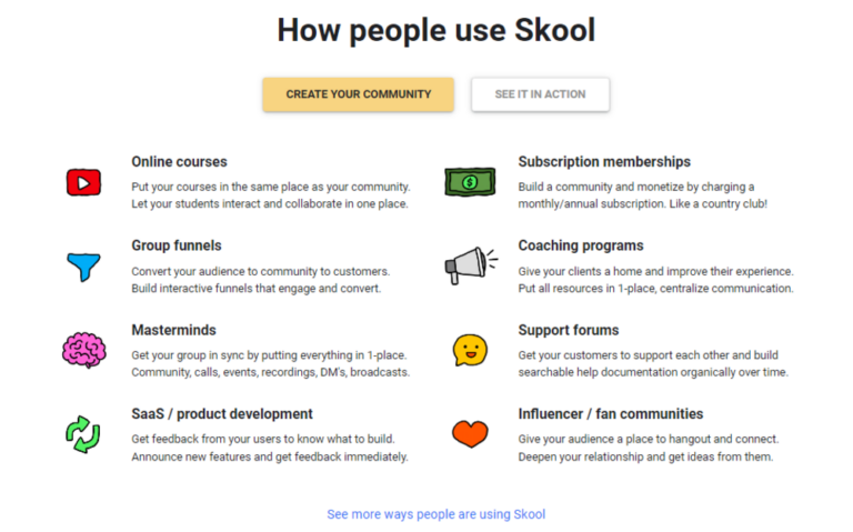 Skool Review 2024 – Community Platform for Creators?