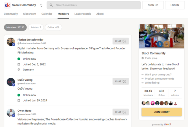 Skool Review 2024 – Community Platform for Creators?